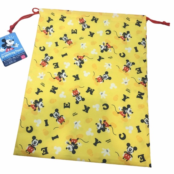 Disney | Bags | Disney Mickey Mouse Drawstring Bag | Poshmark